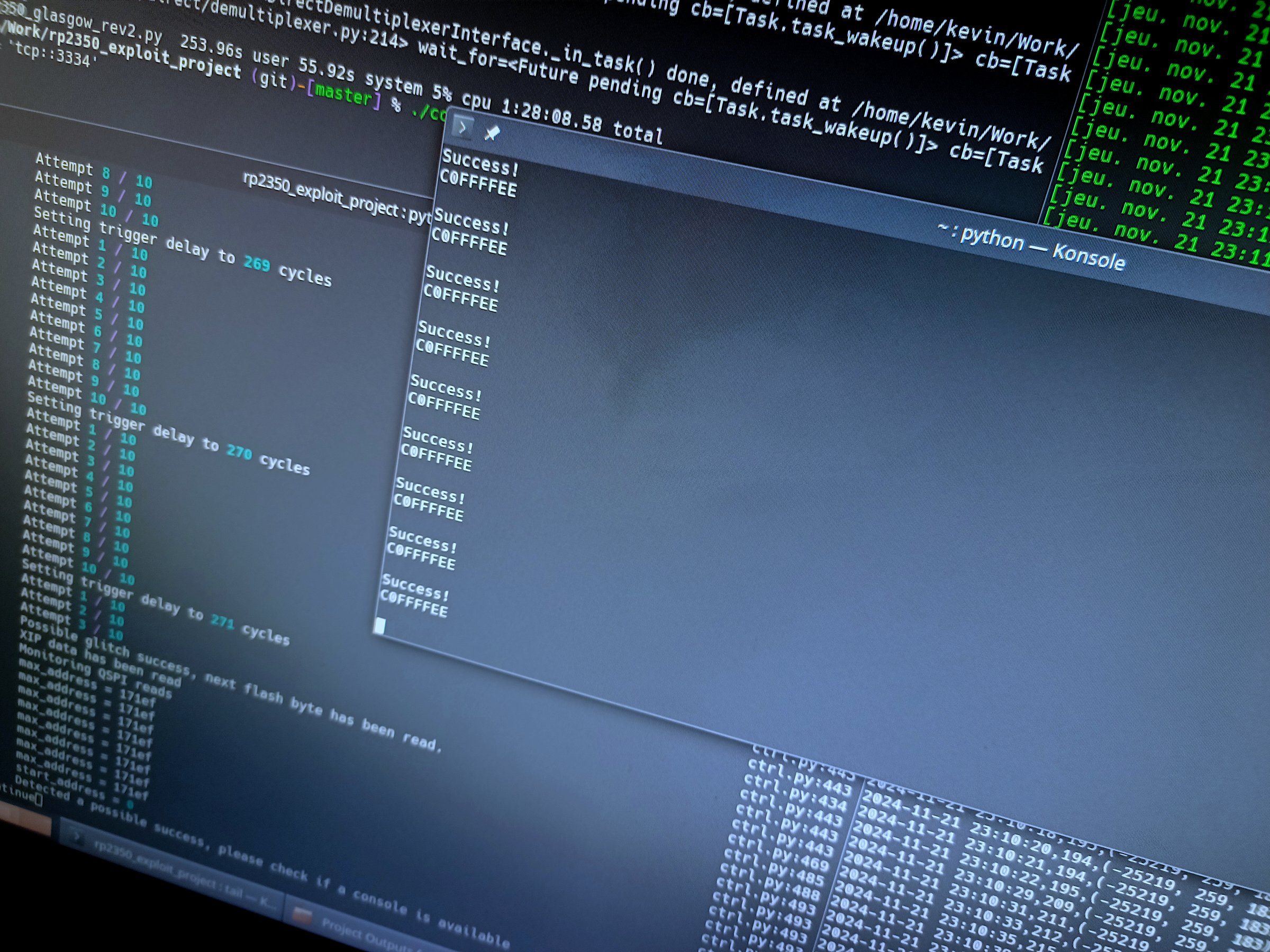 Courk's Blog – Laser Fault Injection on a Budget: RP2350 Edition